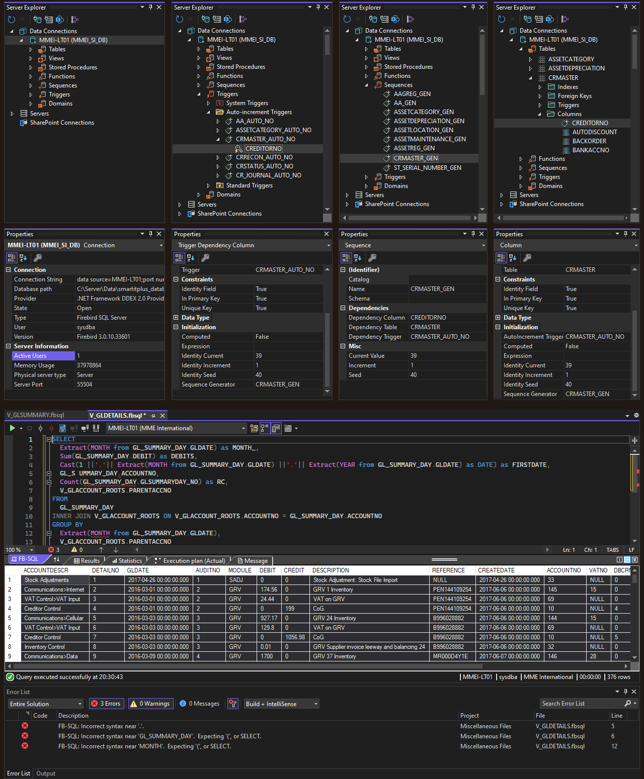BlackbirdSql DDEX and SqlEditor for Firebird - Visual Studio Marketplace